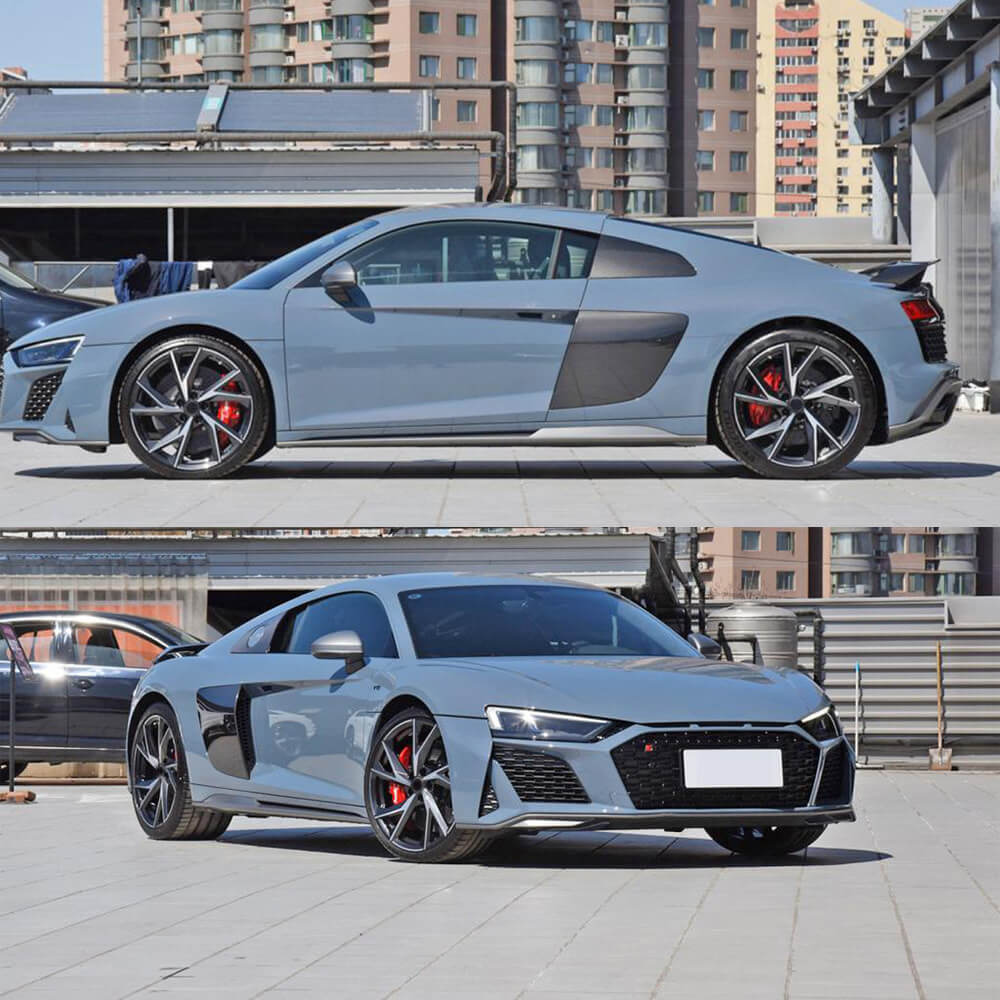 Audi R8 V10 Dry Carbon Fiber Side Skirts Extension | Exterior Mods