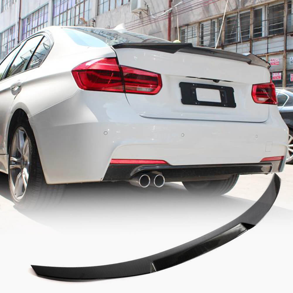 BMW F30 F35 Dry Carbon Fiber Rear Trunk Boot Spoiler | Rear, Wing & Lip ...