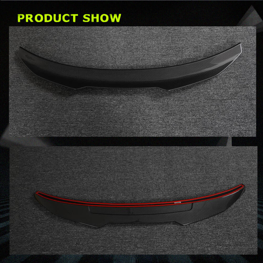 BMW G20 G28 G80 M3 PSM Style Dry Carbon Fiber Rear Trunk Spoiler & Wing ...
