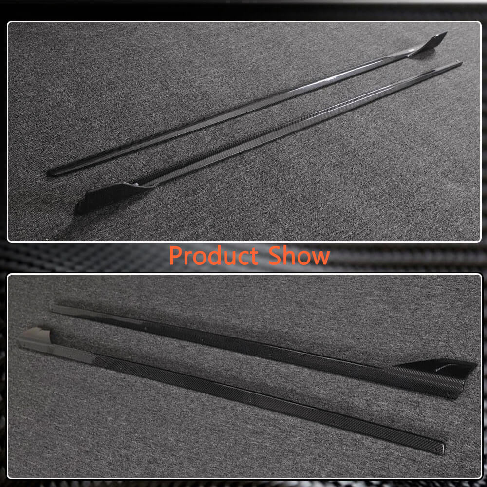 BMW G20 G28 LCI 320i 330i M Sport 330i xDrive Carbon Fiber Side Skirts ...