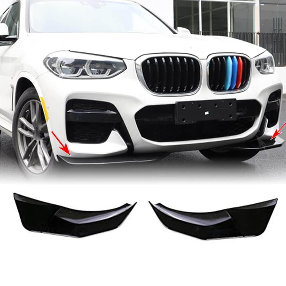Get BMW X3 G01 Front Bumper Lip Splitter Apron Flaps – Ahacarbon