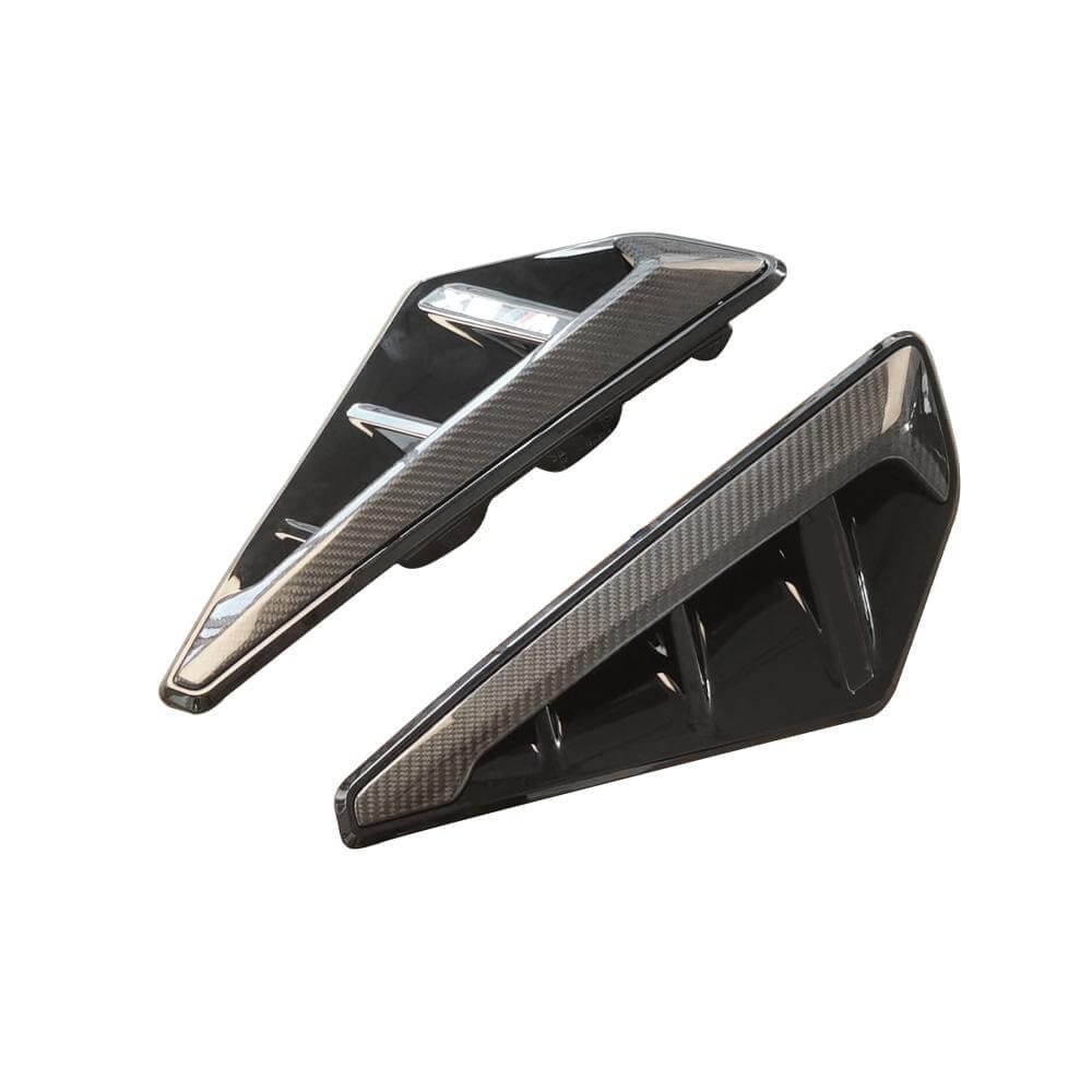 BMW X5M F95 Carbon Fiber Side Fender Vents Splitters | Aerodynamic Mods