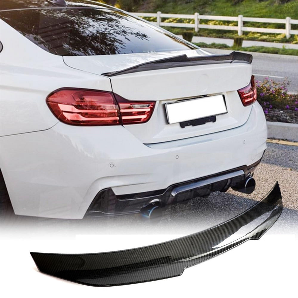 BMW F32 428i 430i 435i 440i Dry Carbon Fiber Trunk Spoiler & Rear Wing Lip