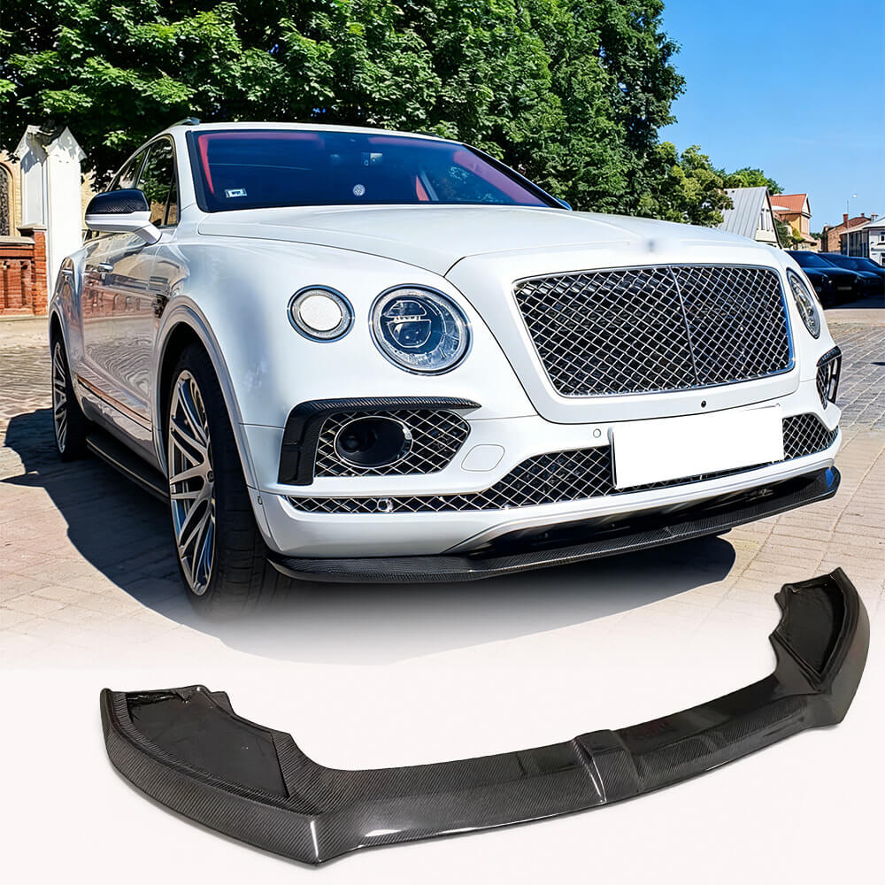 Bentley Bentayga Carbon Fiber Front Bumper Lip