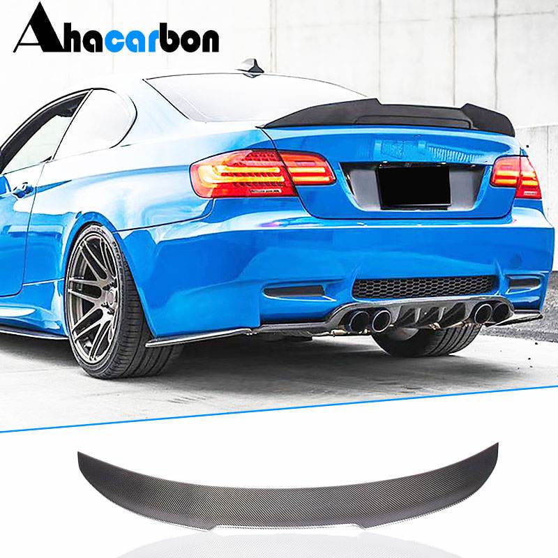 BMW 3 Series E92 M3 Carbon Fiber Rear Trunk Spoiler Wing | PSM Style ...