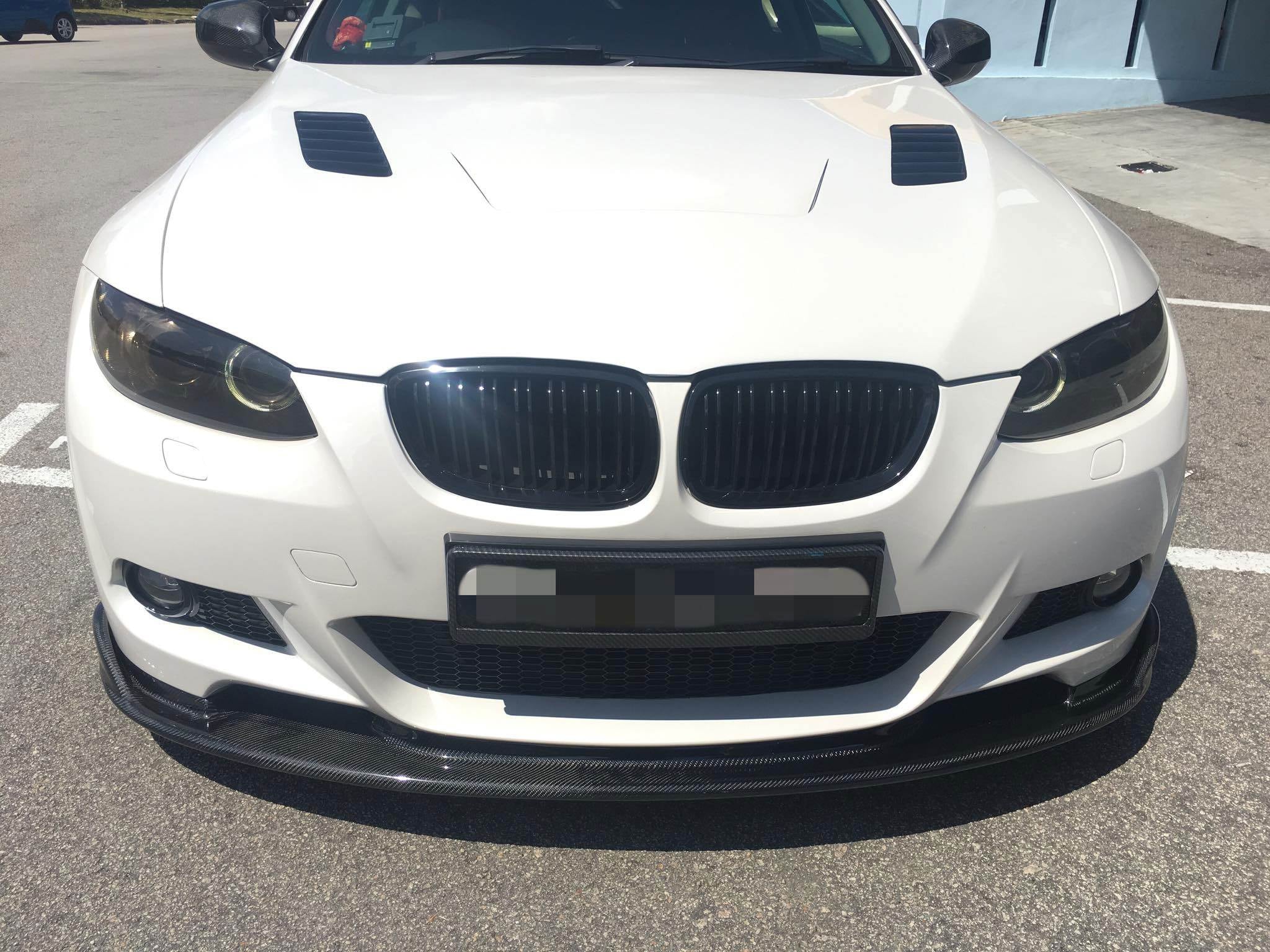 Get BMW E90 E92 E93 M3 Front Bumper Lip | Carbon Fiber for BMW – Ahacarbon