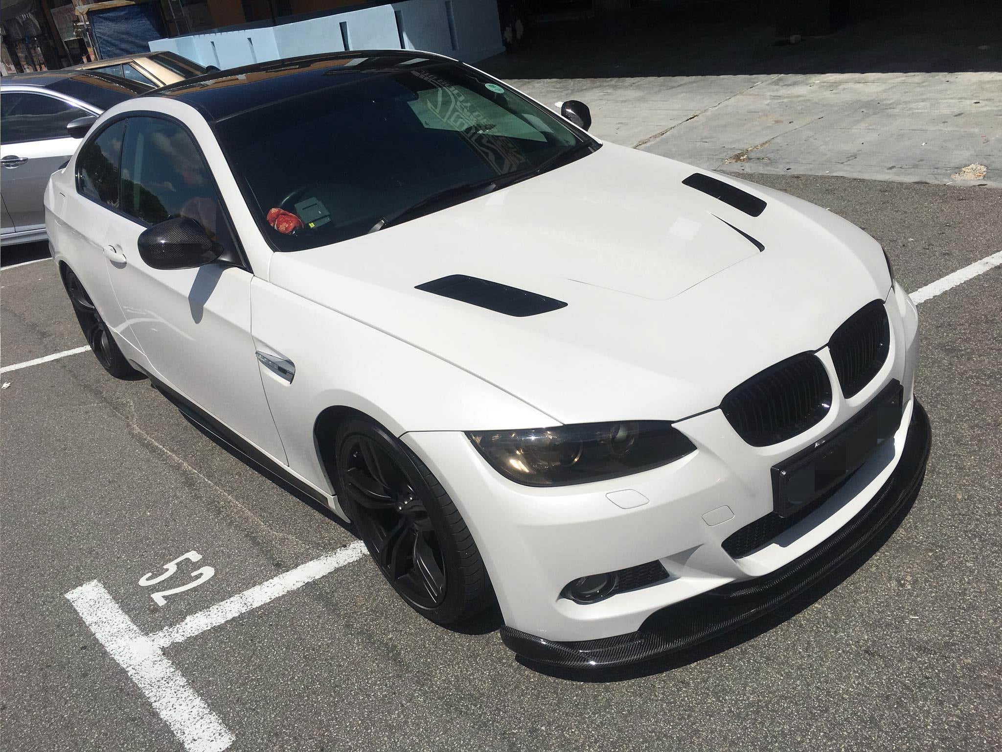 Get BMW E90 E92 E93 M3 Front Bumper Lip | Carbon Fiber for BMW – Ahacarbon