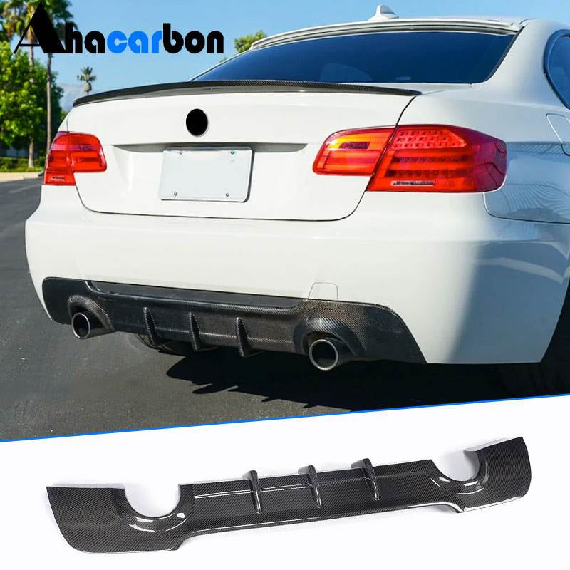 BMW E92 E93 M Tech Carbon Fiber Rear Bumper Diffuser | Exterior Mods ...