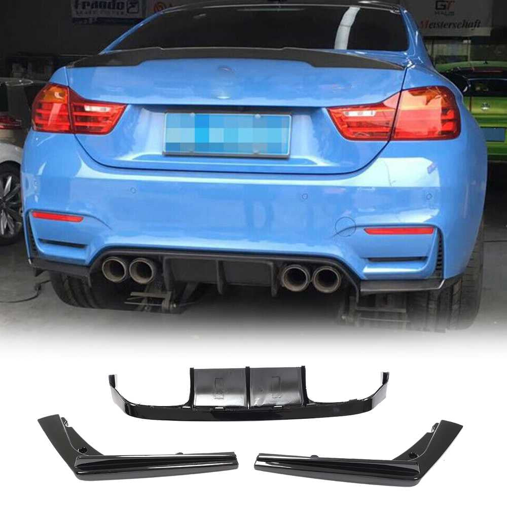 BMW F80 M3 F82 F83 M4 2015-2019 Rear Bumper Diffuser | Exterior Mods