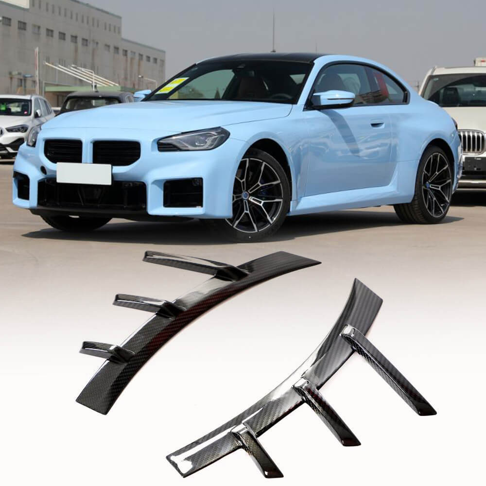 BMW G87 M2 Carbon Fiber Side Fender Vents Splitters | Aerodynamic Mods