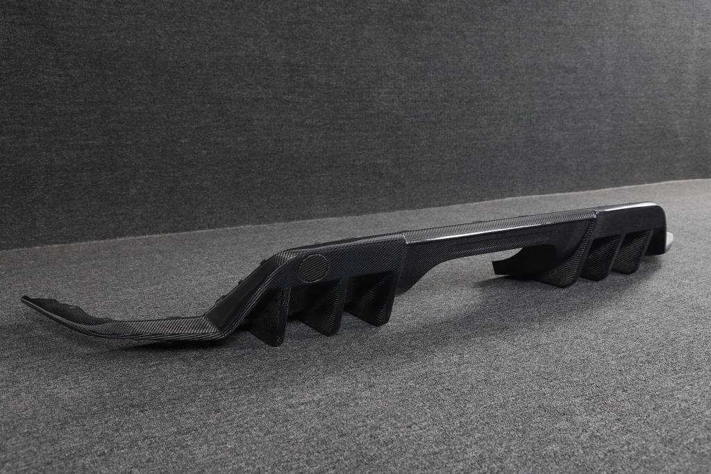 Honda Civic Type R Hatchback 4-Door 2023+ Rear Bumper Diffuser Carbon ...