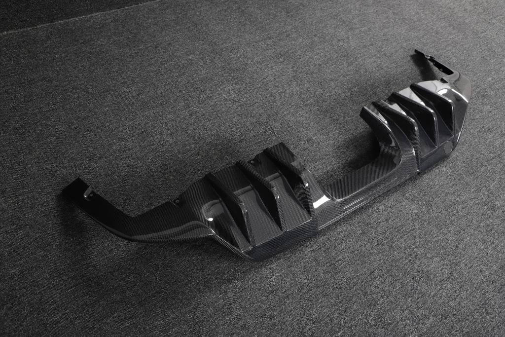 Honda Civic Type R Hatchback 4-Door 2023+ Rear Bumper Diffuser Carbon ...