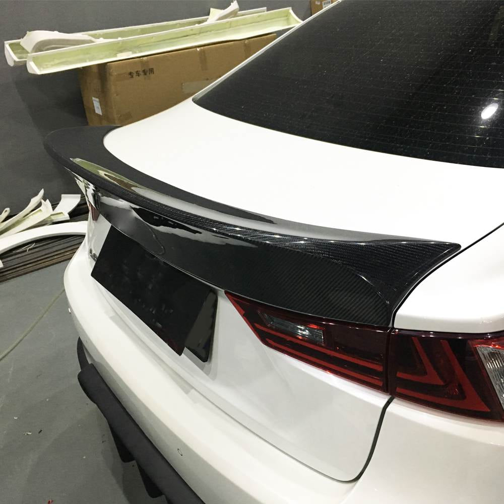 Lexus IS F Carbon Fiber Rear Trunk Spoiler Wing Lip | Exterior Mods ...