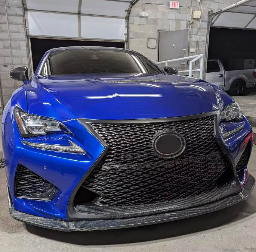 Lexus RCF RC-F Carbon Fiber Front Bumper Lip