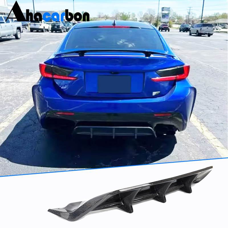 Lexus RC F Carbon Fiber Rear Bumper Diffuser | Exterior Mods – Ahacarbon