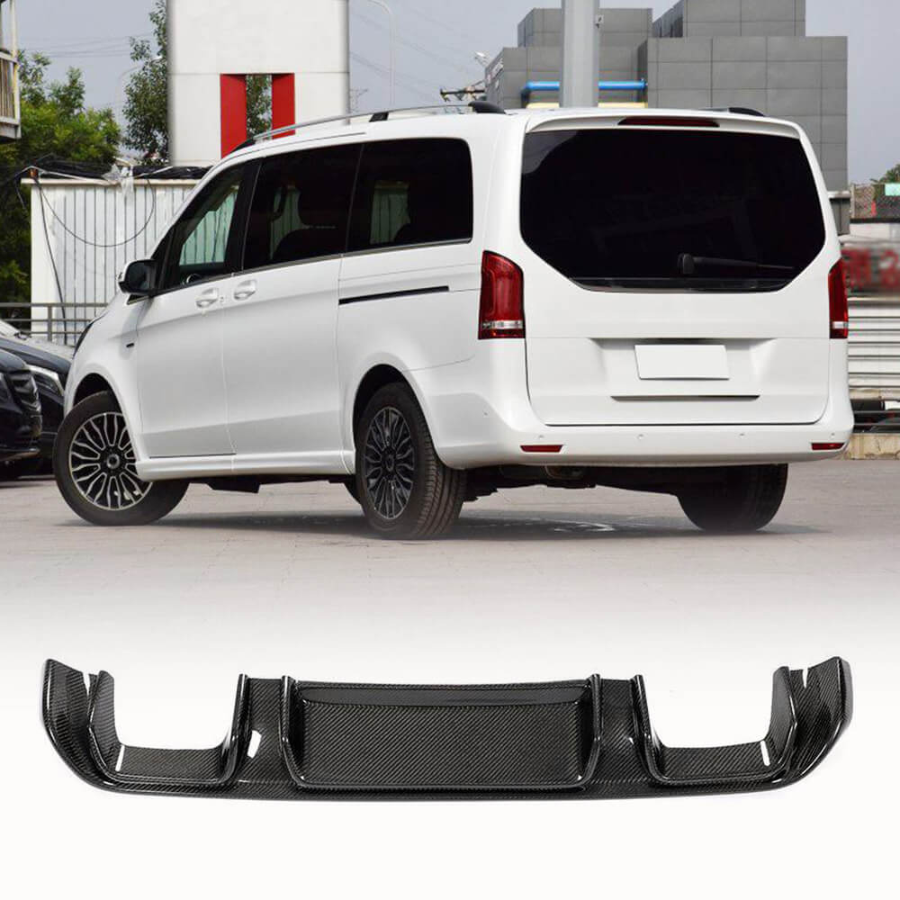 Get Mercedes Benz W447 Rear Bumper Diffuser | Carbon Fiber for Benz