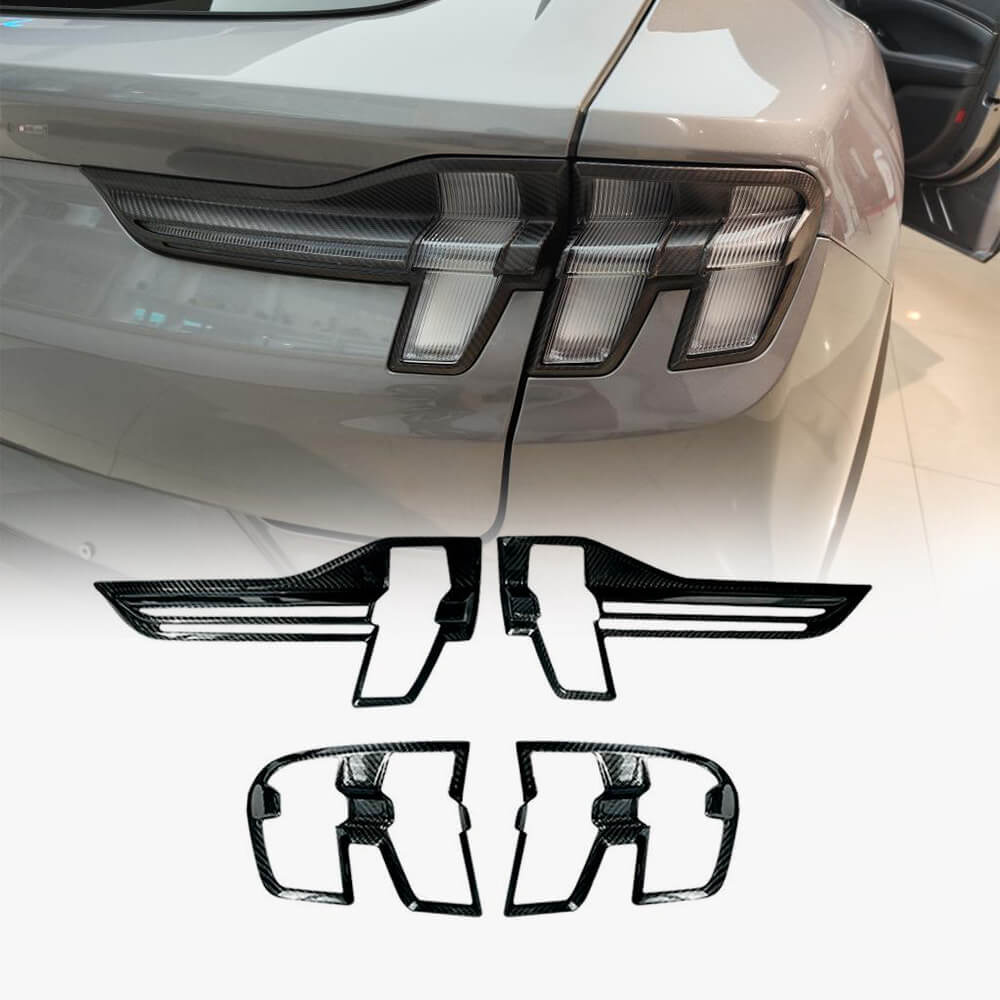 Get Ford Mustang Mach-E Dry Carbon Fiber Rear taillight frame patch ...