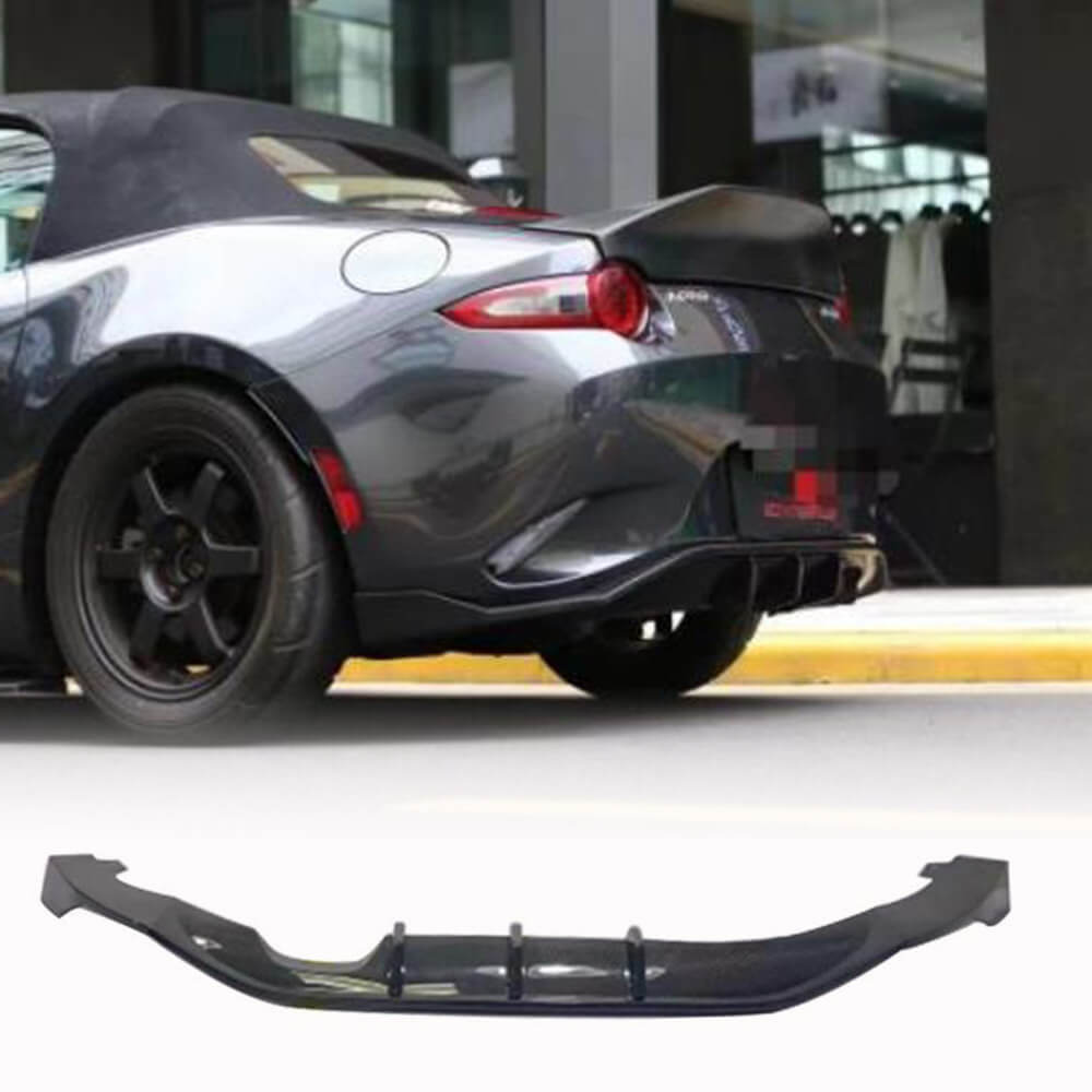 Mazda MX5 MX-5 Rear Bumper Diffuser Lip | Exterior Mods – Ahacarbon