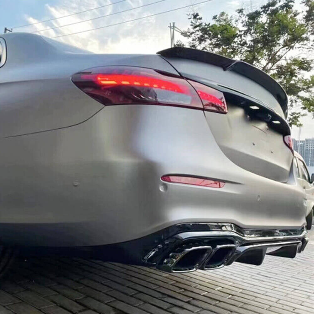 Mercedes Benz W213 E63 S Carbon Fiber Rear Trunk Boot Spoiler | Rear ...