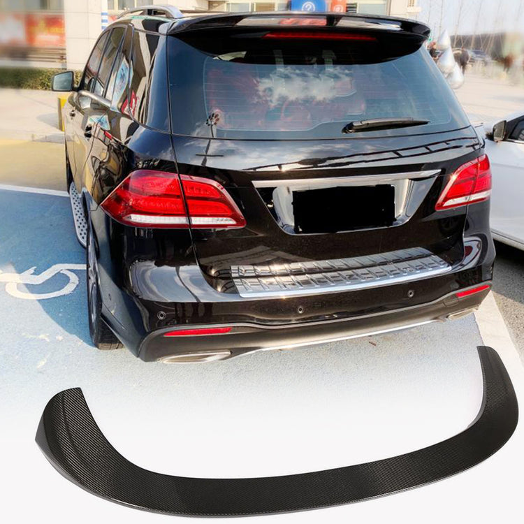 Mercedes Benz W166 GLE350 GLE43 Carbon Fiber Rear Roof Spoiler Window ...