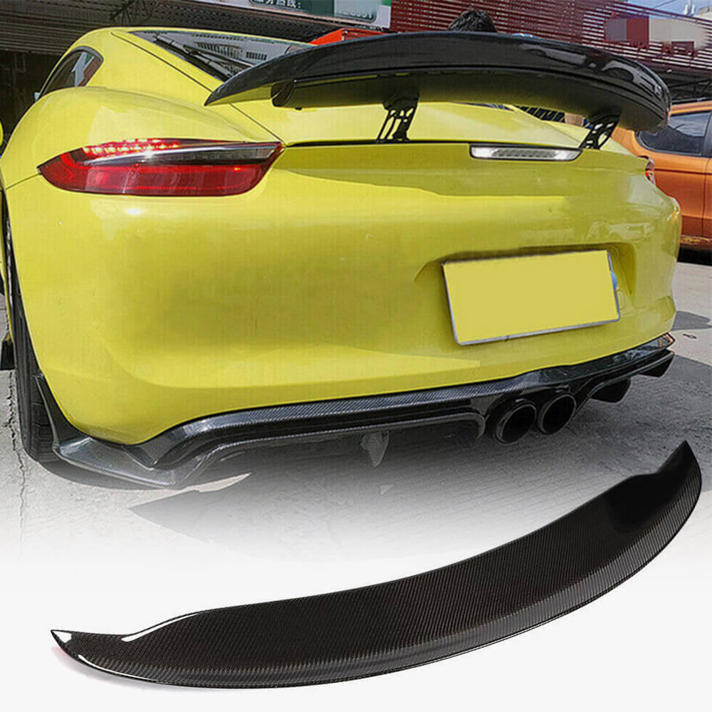 Porsche 981 Carbon Fiber Rear Spoiler | Custom Porsche Accessories