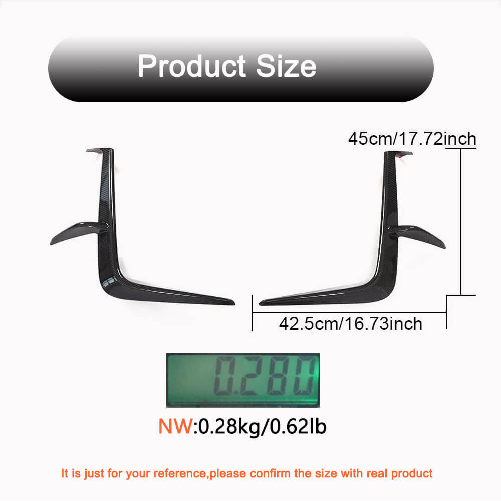 Subaru BRZ Toyota GR86 2022+Carbon Fiber Front Bumper Splitters