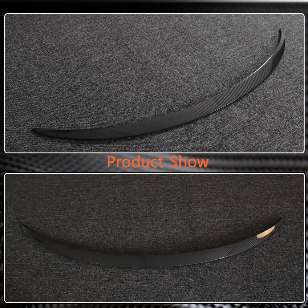 Tesla Model 3 Dry Carbon Fiber Performance Rear Trunk Boot Spoiler Wing Lip