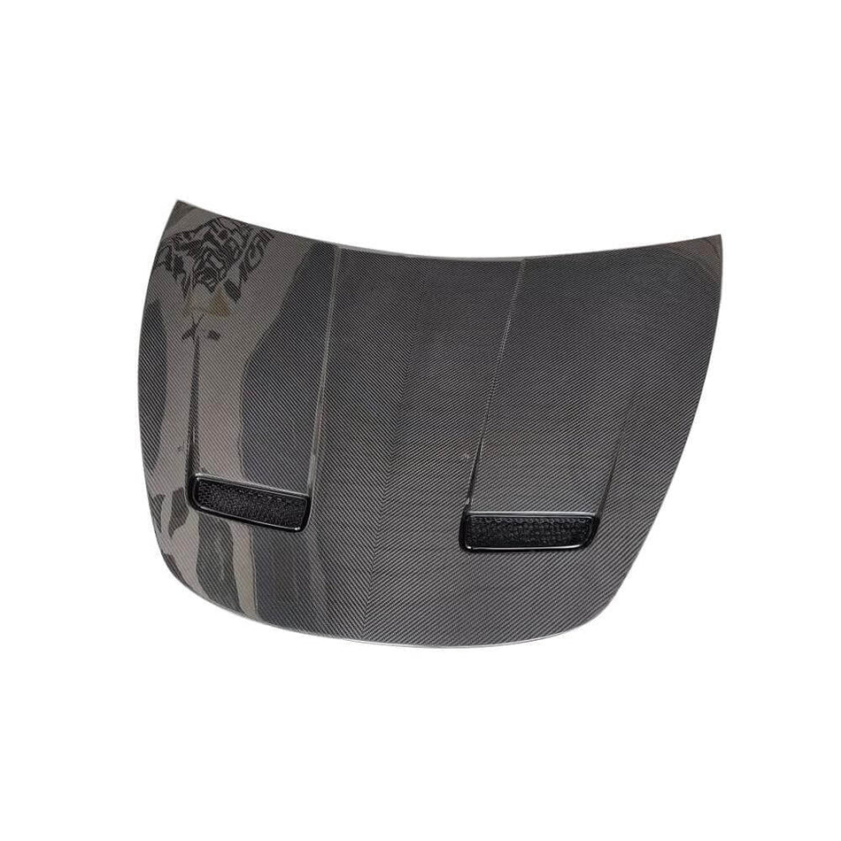 Tesla Model Y Carbon Fiber Engine Bonnet Hood Cover | Exterior Mods