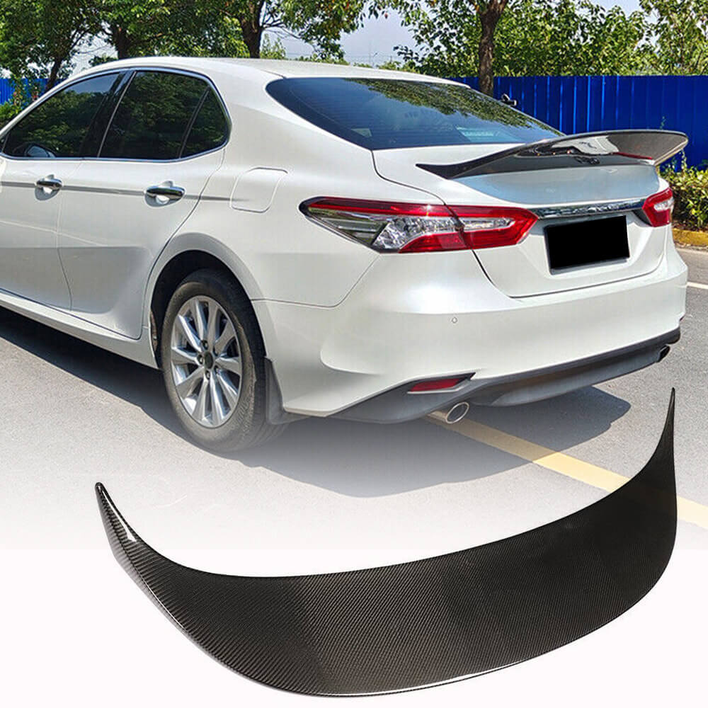 Toyota Camry Carbon Fiber Rear Trunk Spoiler | Custom Toyota Body Kit ...