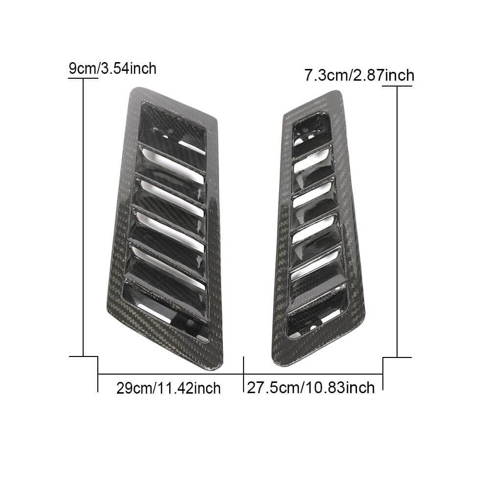 Mercedes Benz W463 G55 G63 G65 AMG Dry Carbon Fiber Air Fender Vents