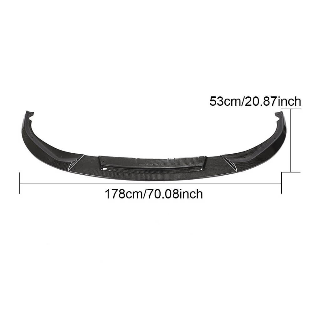 BMW G30 M550i Carbon Fiber Front Bumper Lip Kit