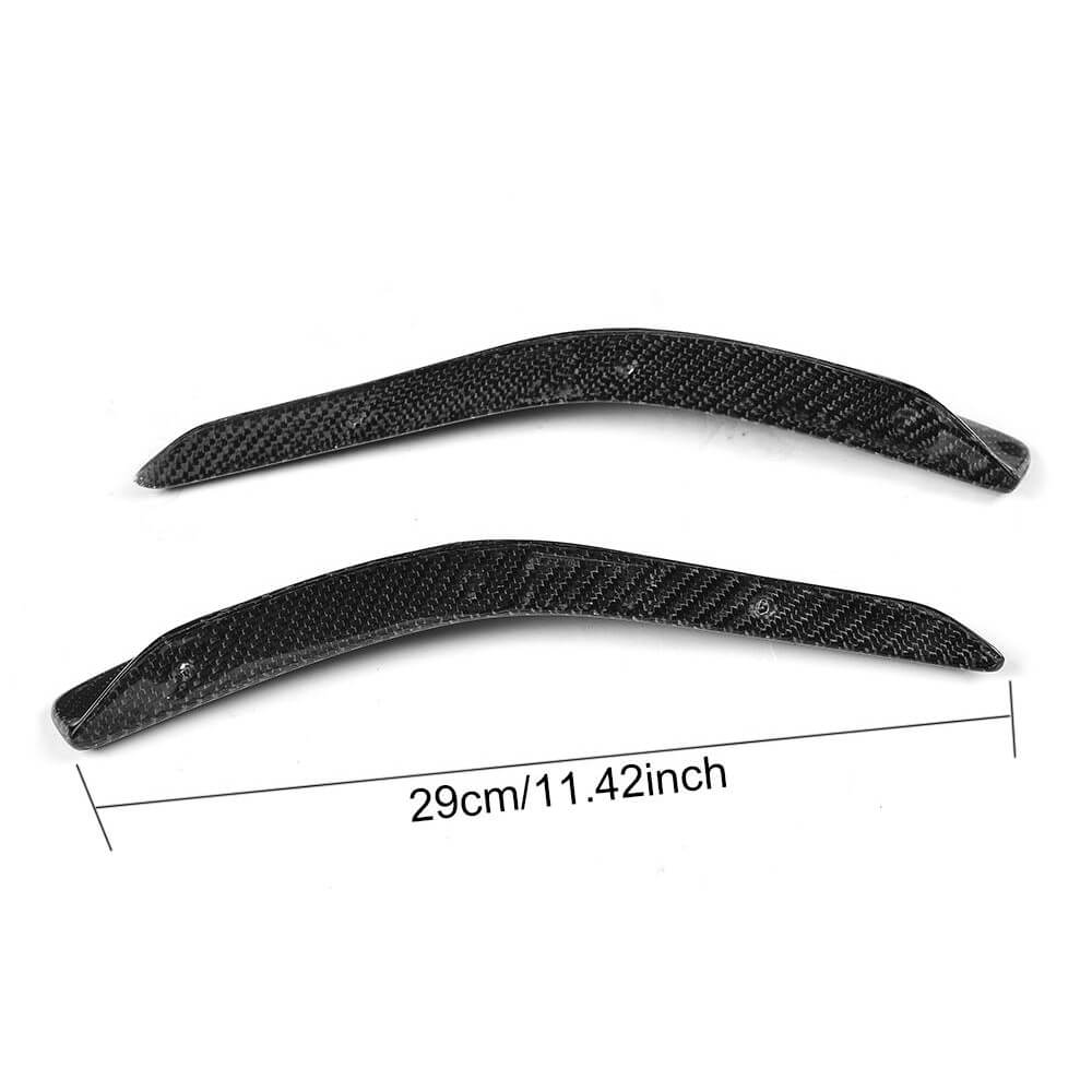 Mercedes Benz W117 C117 GLA45 Carbon Fiber Front Air Fender Vent Fins ...