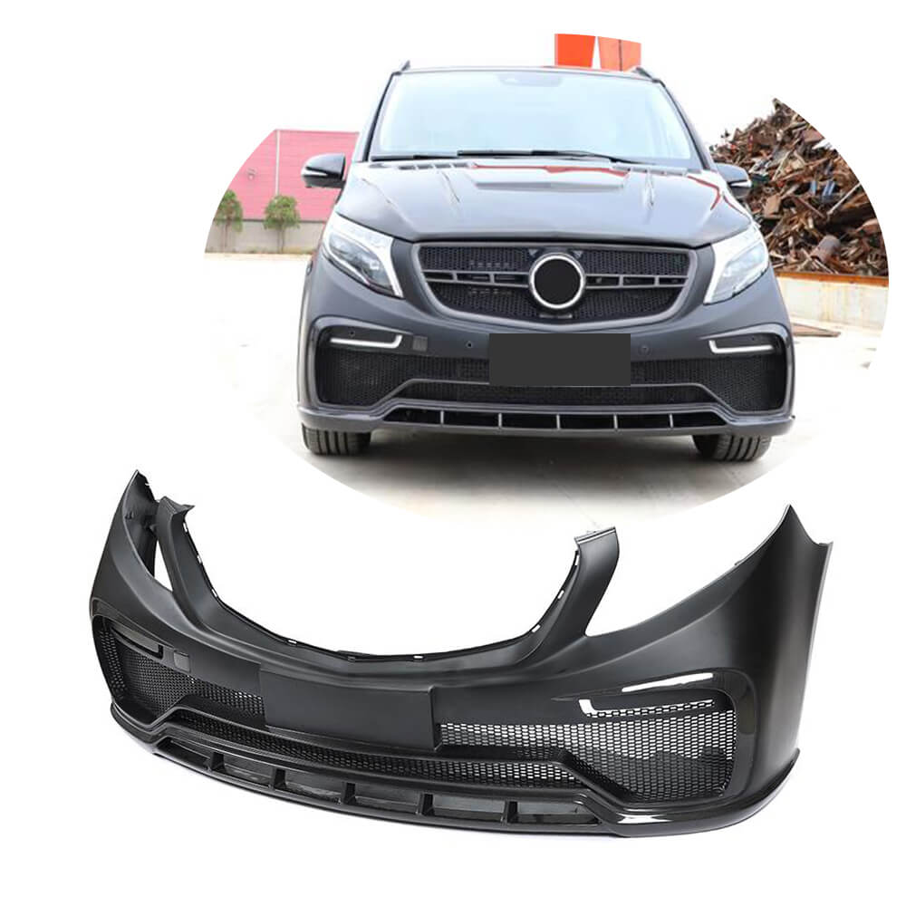 Get Mercedes Benz W447 Front Lip Spoiler | Carbon Fiber Part for Benz ...