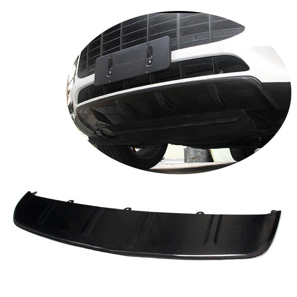 Get Porsche Macan Front Bumper Lip Spoiler | Carbon Fiber for Porsche