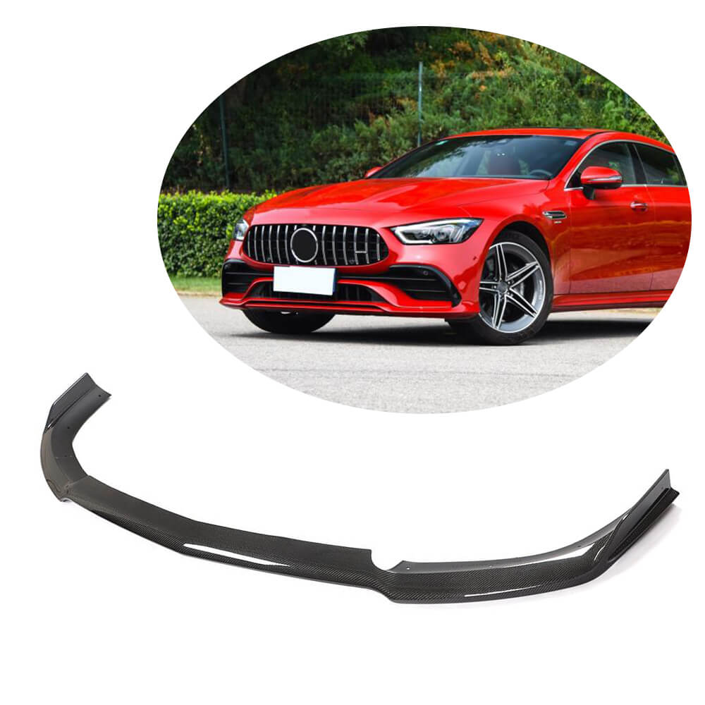 Mercedes Benz AMG GT53 Carbon Fiber Front Bumper Lip | Custom, Factory