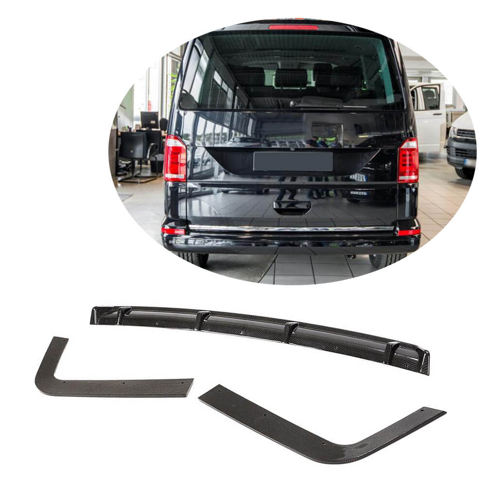Volkswagen Multivan T6 Carbon Fiber Rear Bumper Diffuser | Custom ...