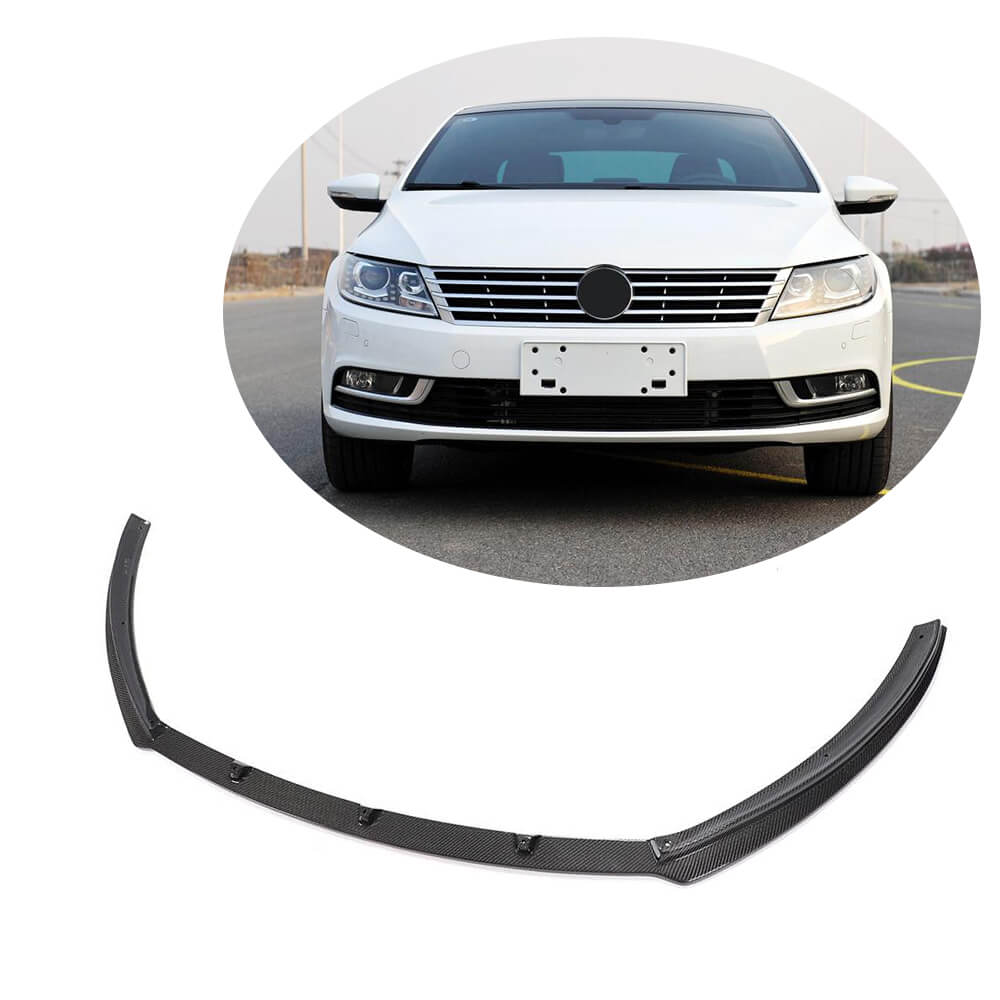 Get Volkswagen CC Front Bumper Lip Spoiler | Carbon Fiber Parts for VW