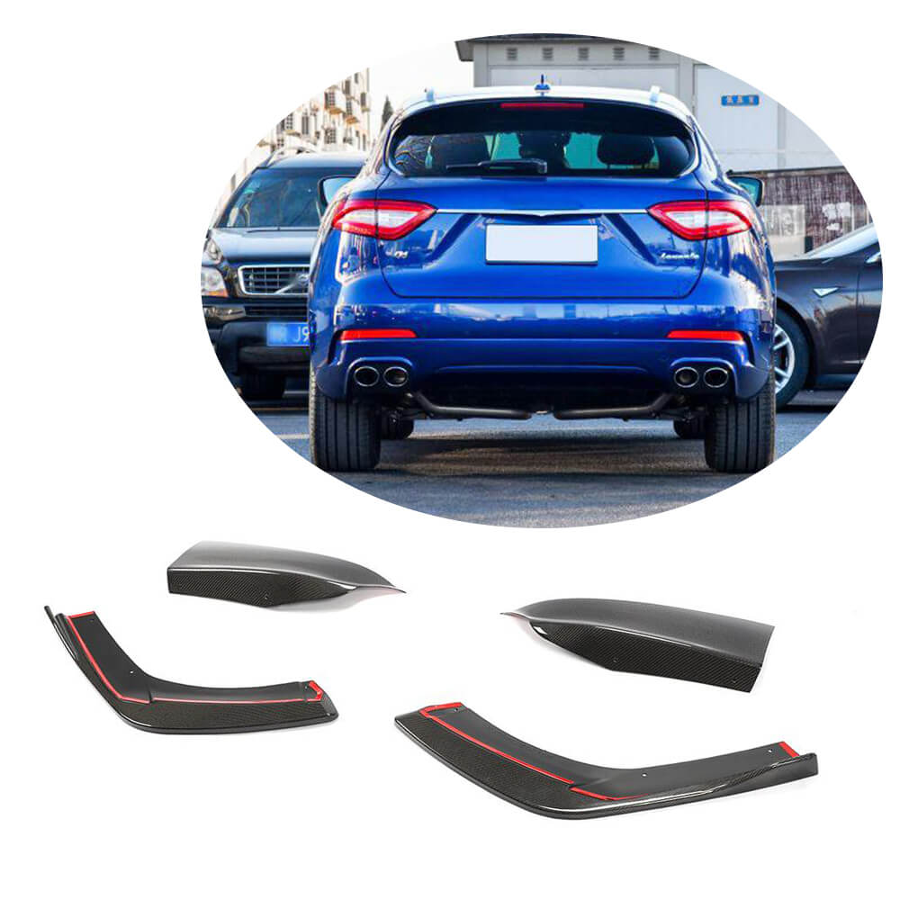 Get Maserati Levante Rear Bumper Splitter | Carbon Fiber for Maserati ...