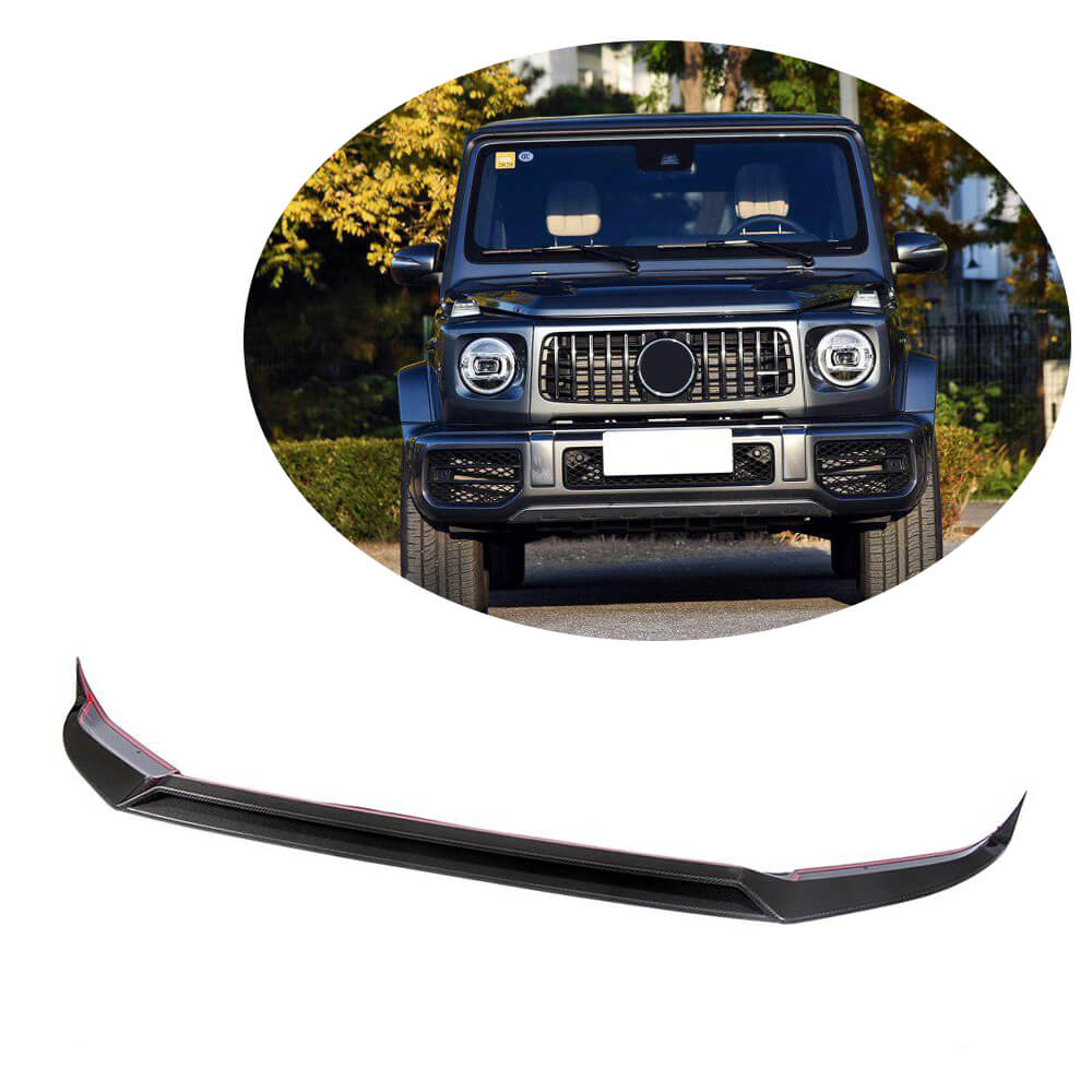Mercedes Benz W463 G63 Carbon Fiber Front Lip Spoiler | Perfect Fit