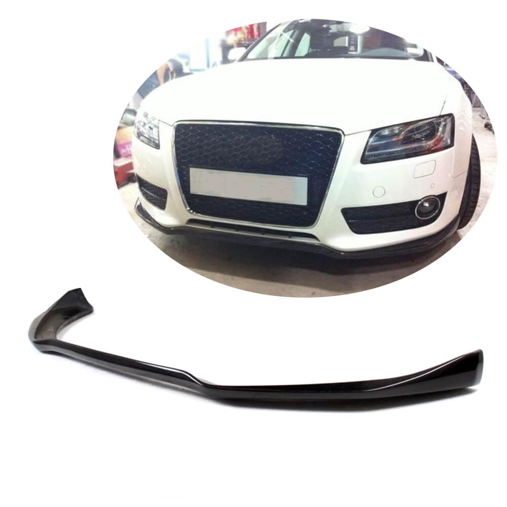Audi A5 B8 Carbon Fiber Front Bumper Lip Spoiler | Exterior Mods ...