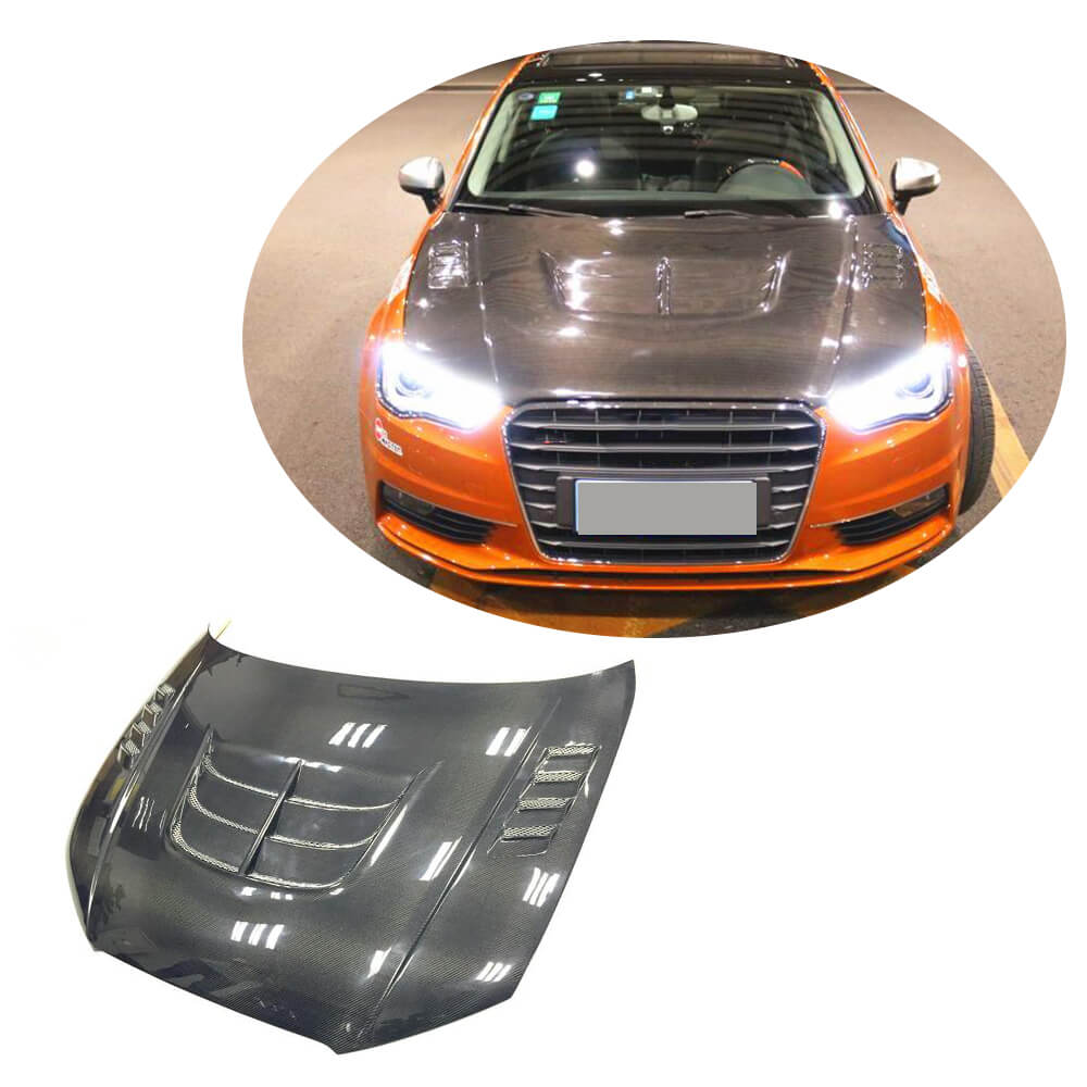 Get Audi A3 8V S3 Engine Hood Cover | Carbon Fiber Parts for Audi ...