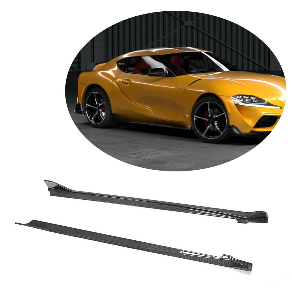 Toyota GR Supra J29 MK5 (A90/A91) 2019-2023 Side Skirts Carbon Fiber ...