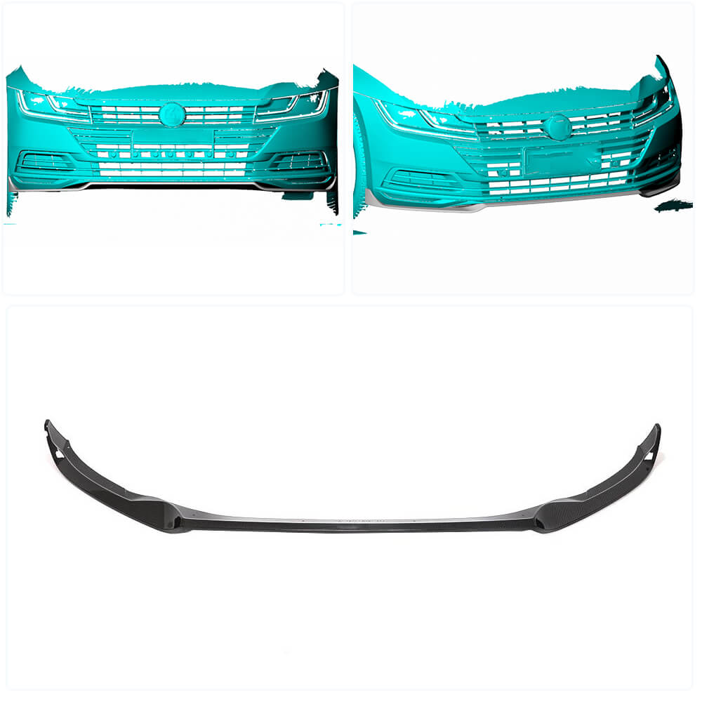 Volkswagen Arteon CC Carbon Fiber Front Bumper Lip | Custom VW Body Kit