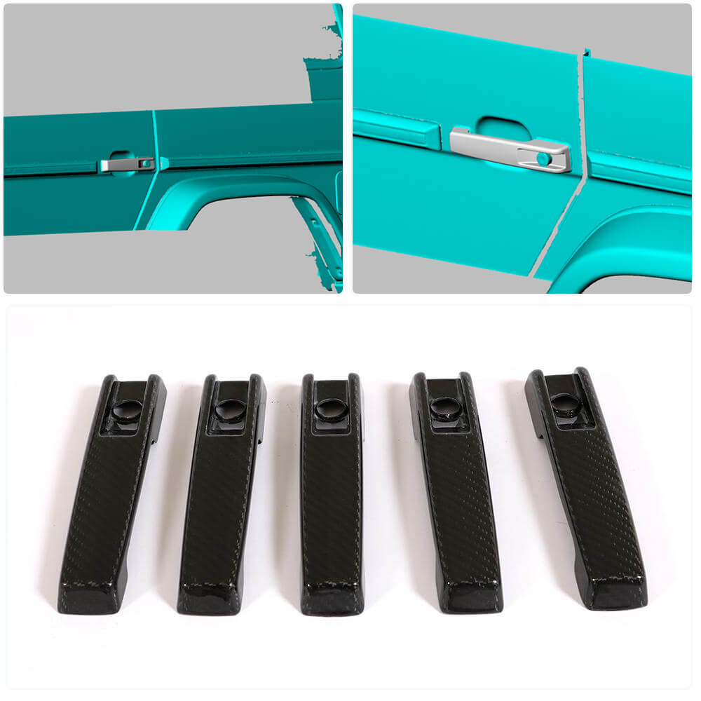 Get Mercedes Benz W463 G55 Door Handle Cover | Carbon Fiber for Benz