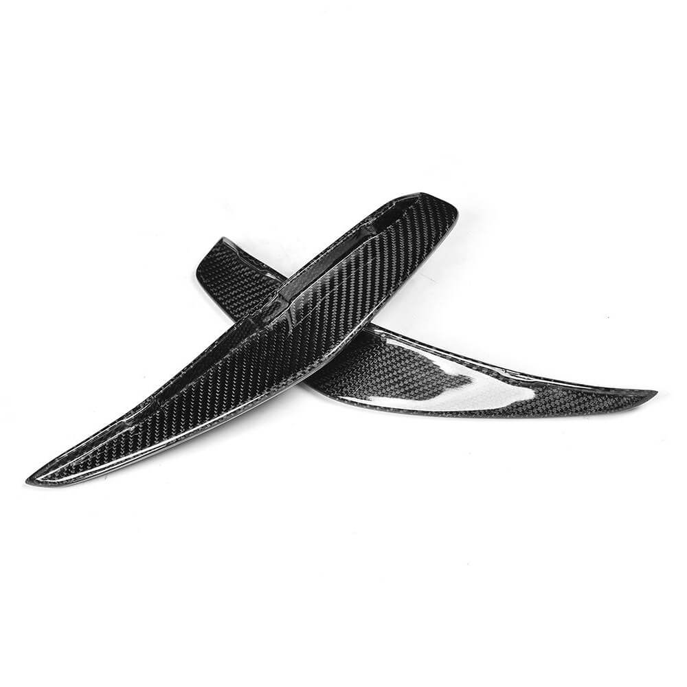 Mercedes Benz W117 C117 GLA45 Carbon Fiber Front Air Fender Vent Fins ...