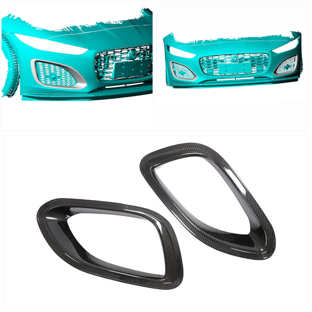 Jaguar F-TYPE Front Bumper Vent | Carbon Fiber Parts for Jaguar