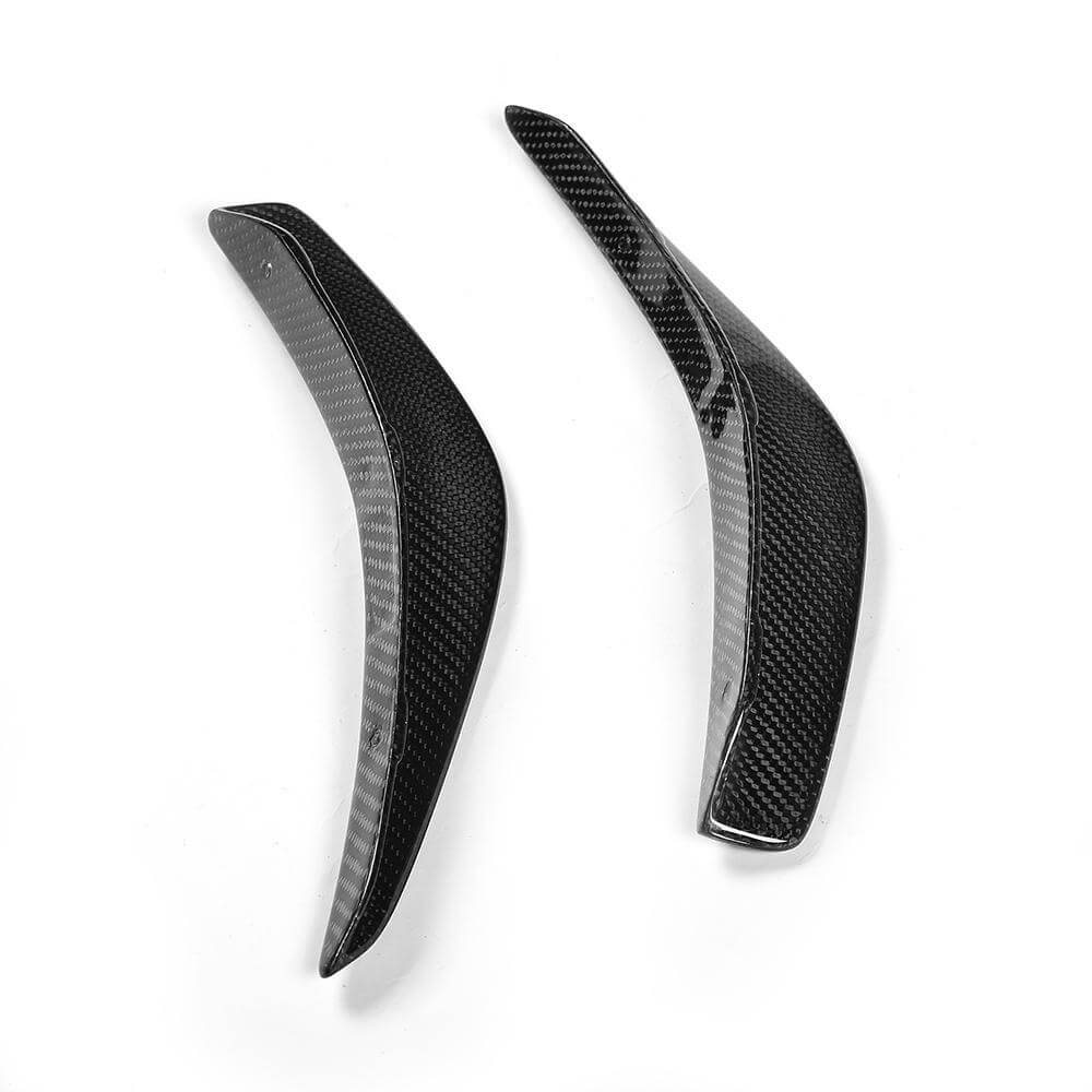 Mercedes Benz W117 C117 GLA45 Carbon Fiber Front Air Fender Vent Fins ...