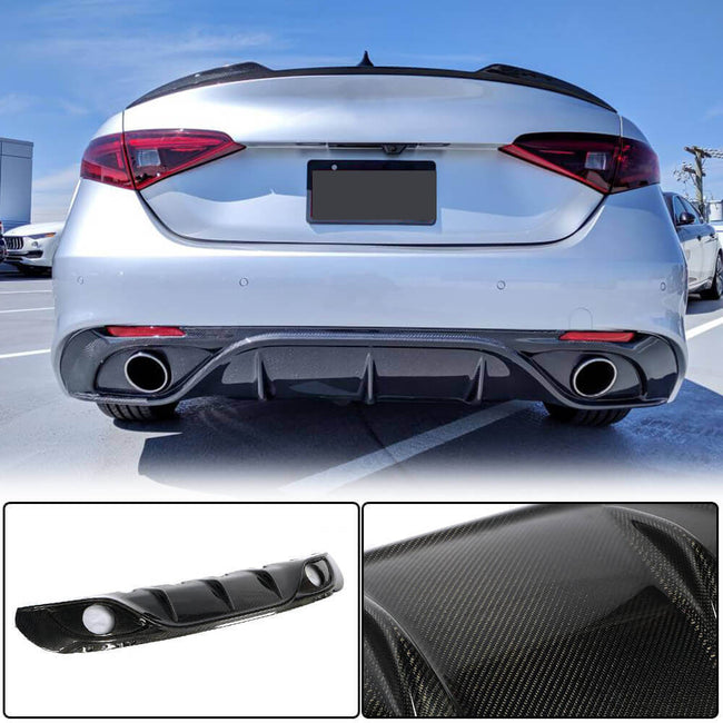 Alfa Romeo Giulia Carbon Fiber Aero Upgrades