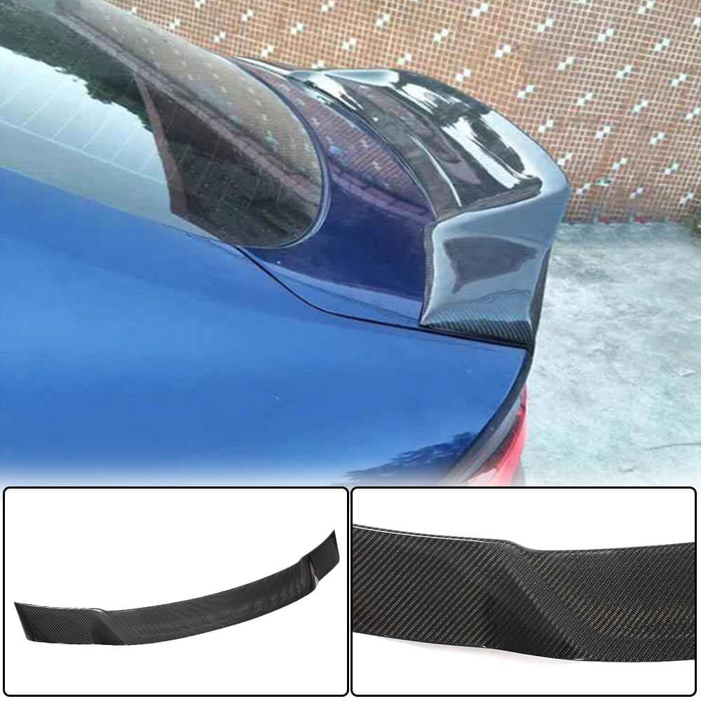 Audi A5 Sline S5 B9 Carbon Fiber Trunk Boot Spoiler | Rear, Wing & Lip ...