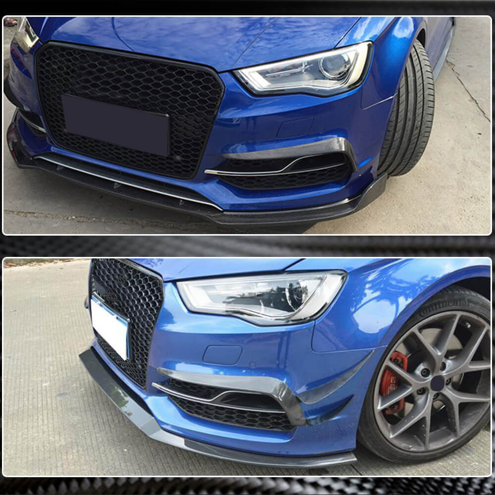 Audi A3 Sline S3 8V Carbon Fiber Front Bumper Air Vent | Aero Bodykits ...